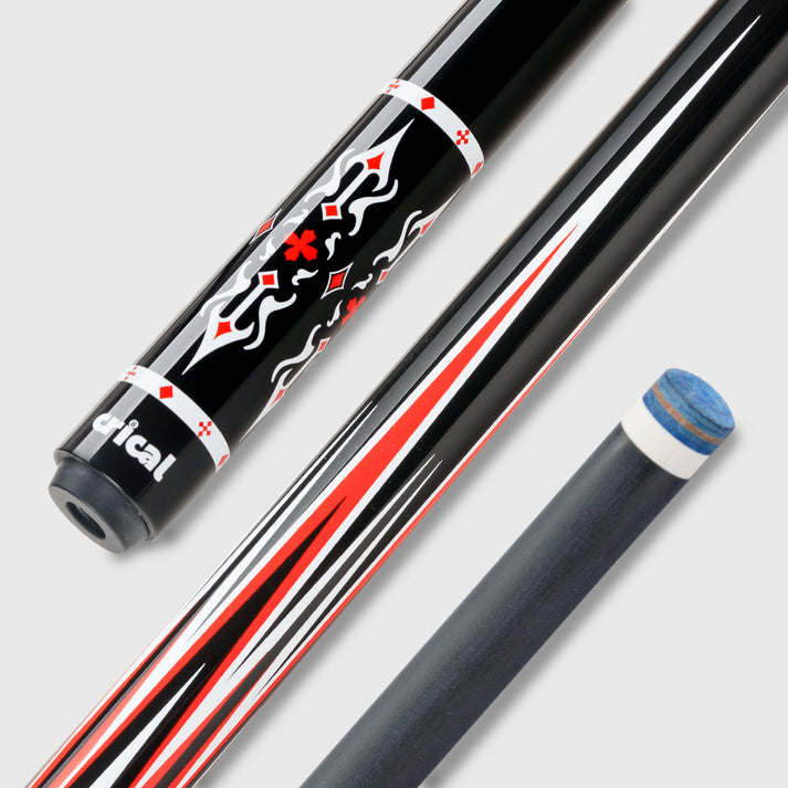【CRICAL】PRO-3 Carbon Fiber Pool Cue Stick with 12.5mm Tip Low Deflecti